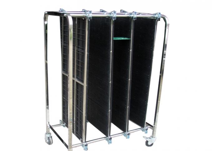 CE PCB Handling Equipment 3 Layers Anti Static 4 Wheels Moving SMT ...