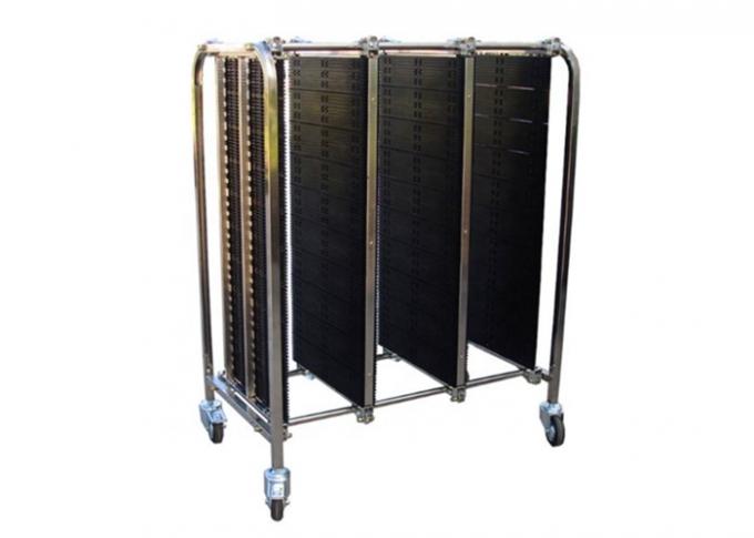 CE PCB Handling Equipment 3 Layers Anti Static 4 Wheels Moving SMT ...