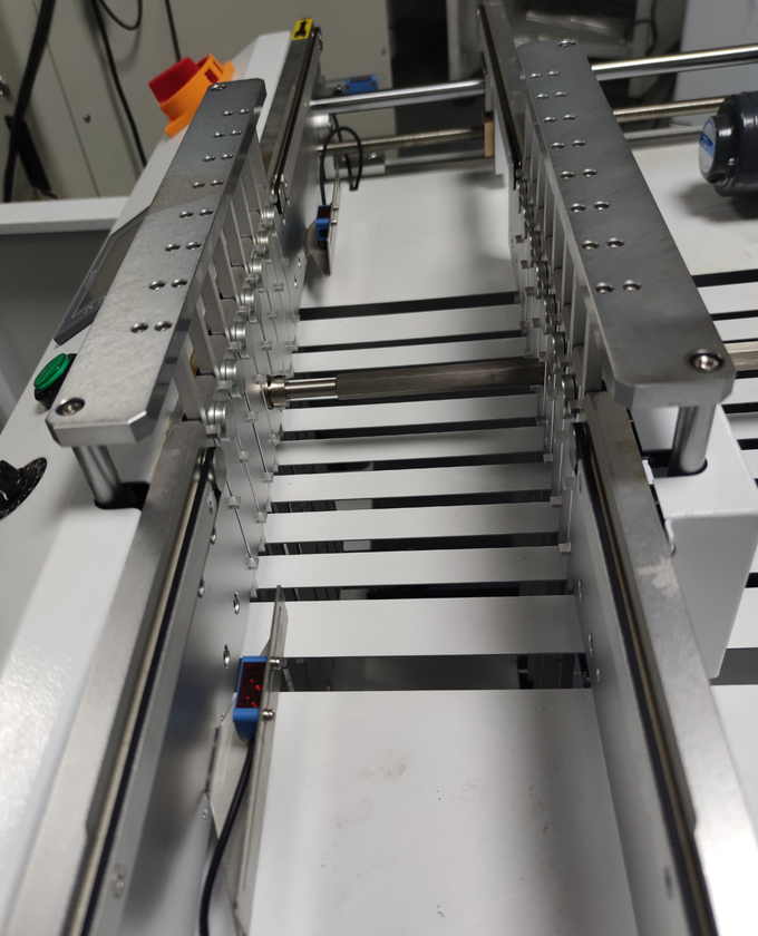 Laser Carved Stainless Steel PLC PCB Reject Conveyor For SMT Line