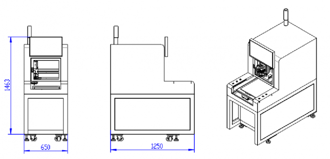 Automatic Bottom Routing and Dust Collecting for PCB Router Machine