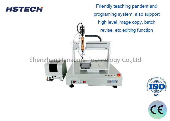 Double Working Station 4 Axis Screw Locking Machine